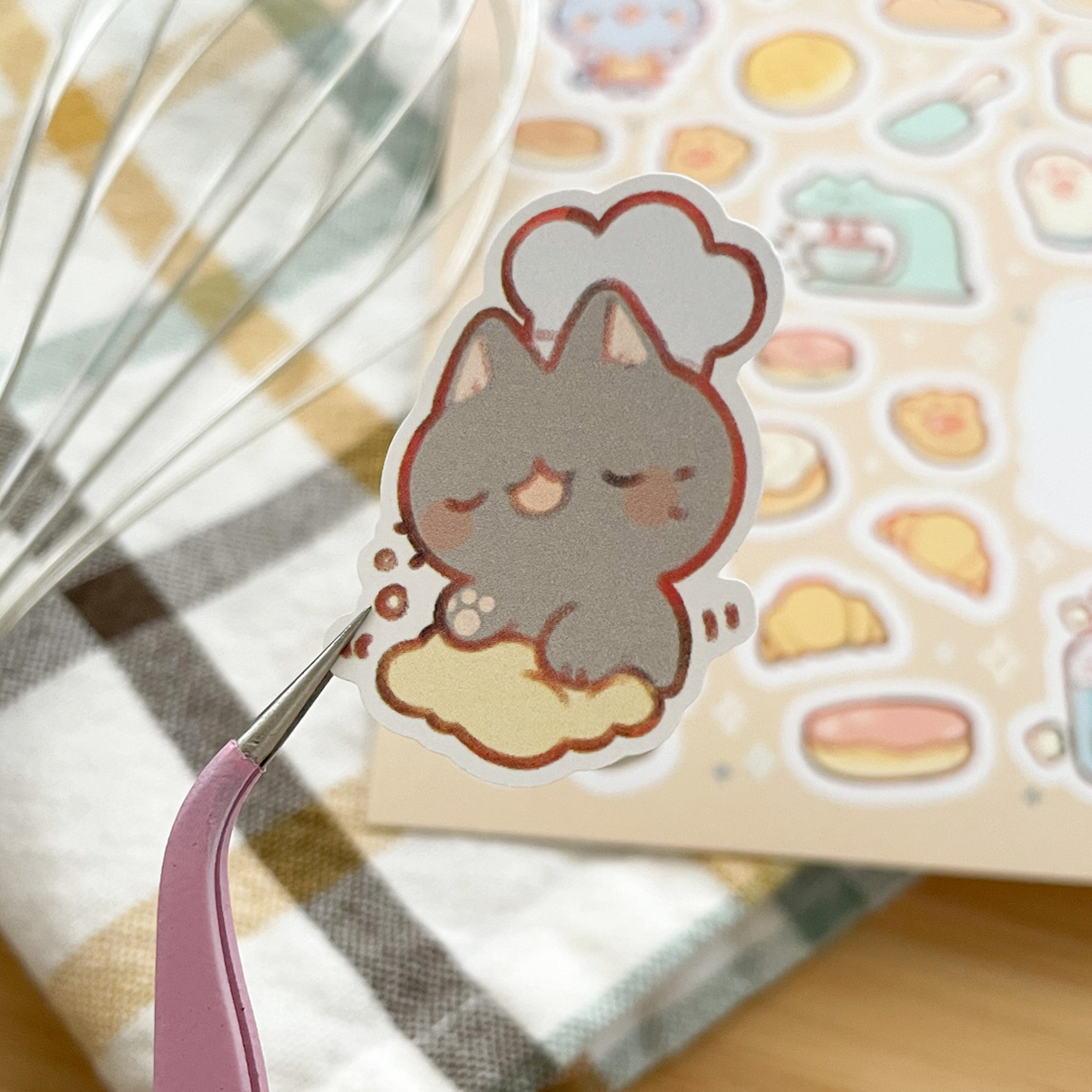 Meow Meow's bakery - Sticker sheet – CocoGlez